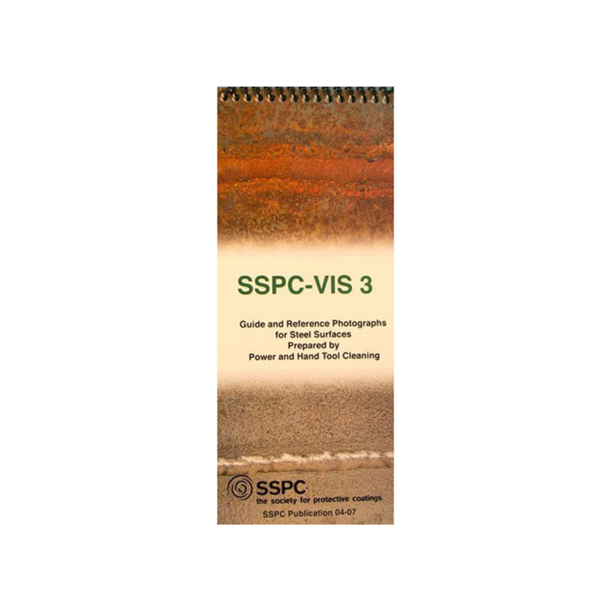 Elcometer SSPC-VIS 3 Guide and Reference Photographs for Steel Surface – Spray Blast Inspect