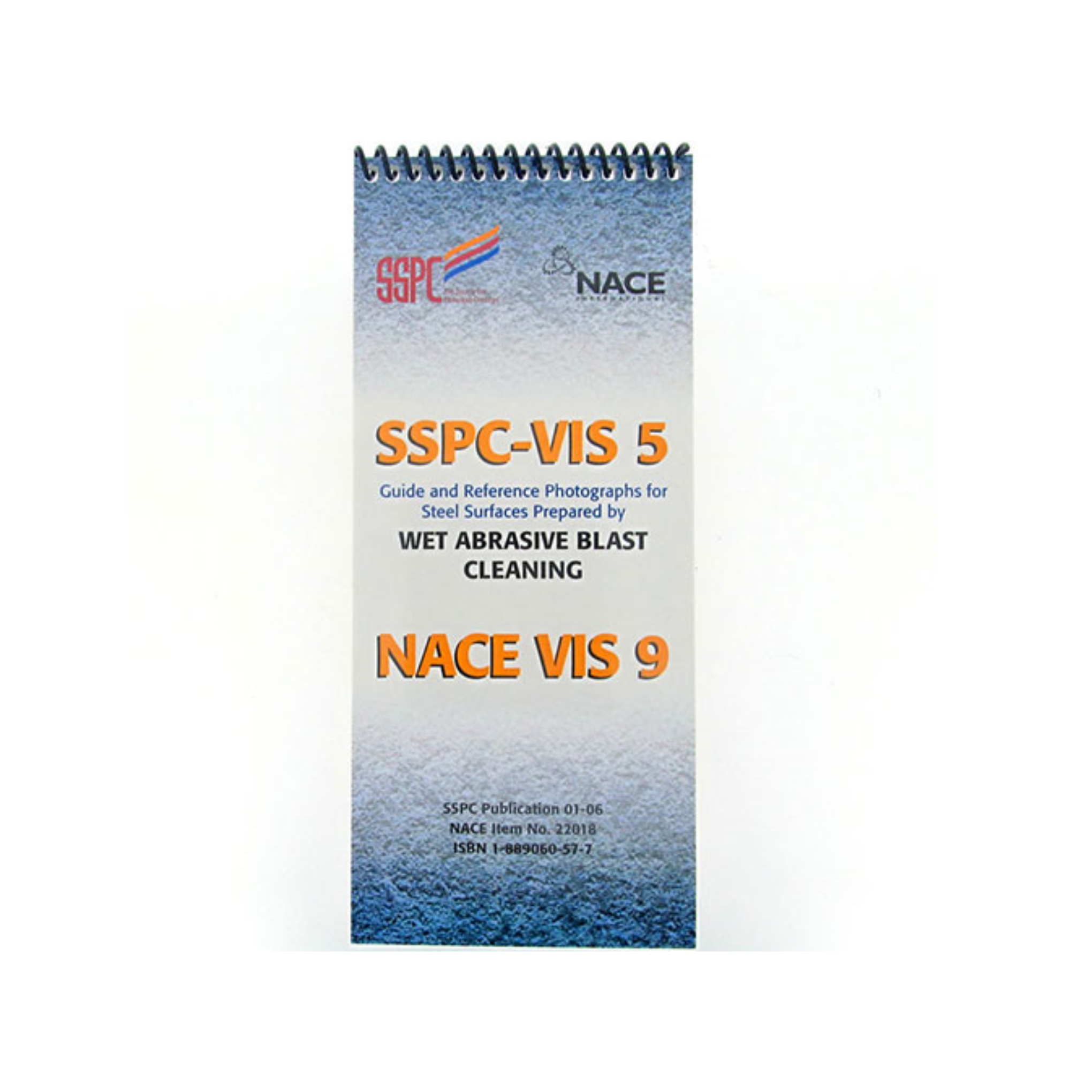 Elcometer SSPC-VIS 5 Guide and Reference Photographs for Steel Surface – Spray Blast Inspect