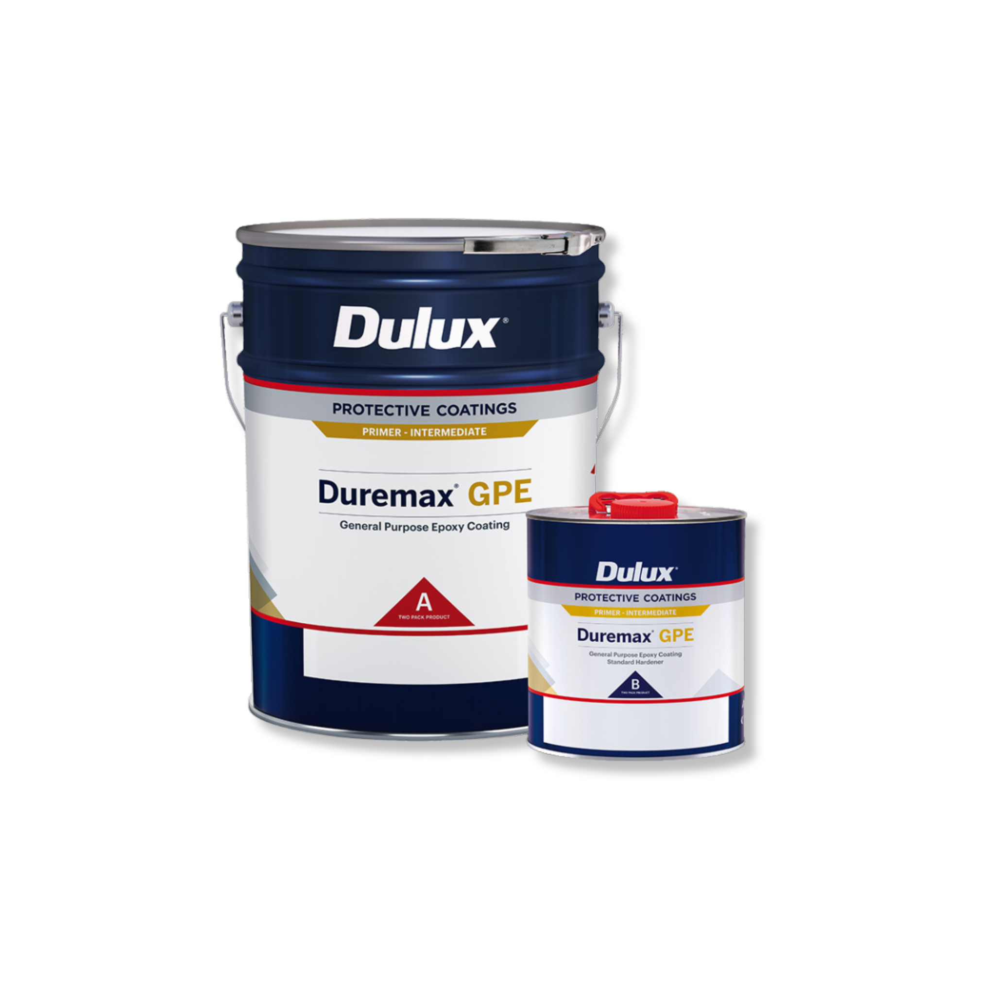 Dulux Duremax GPE N35 Light Grey 15L Kit – Spray Blast Inspect
