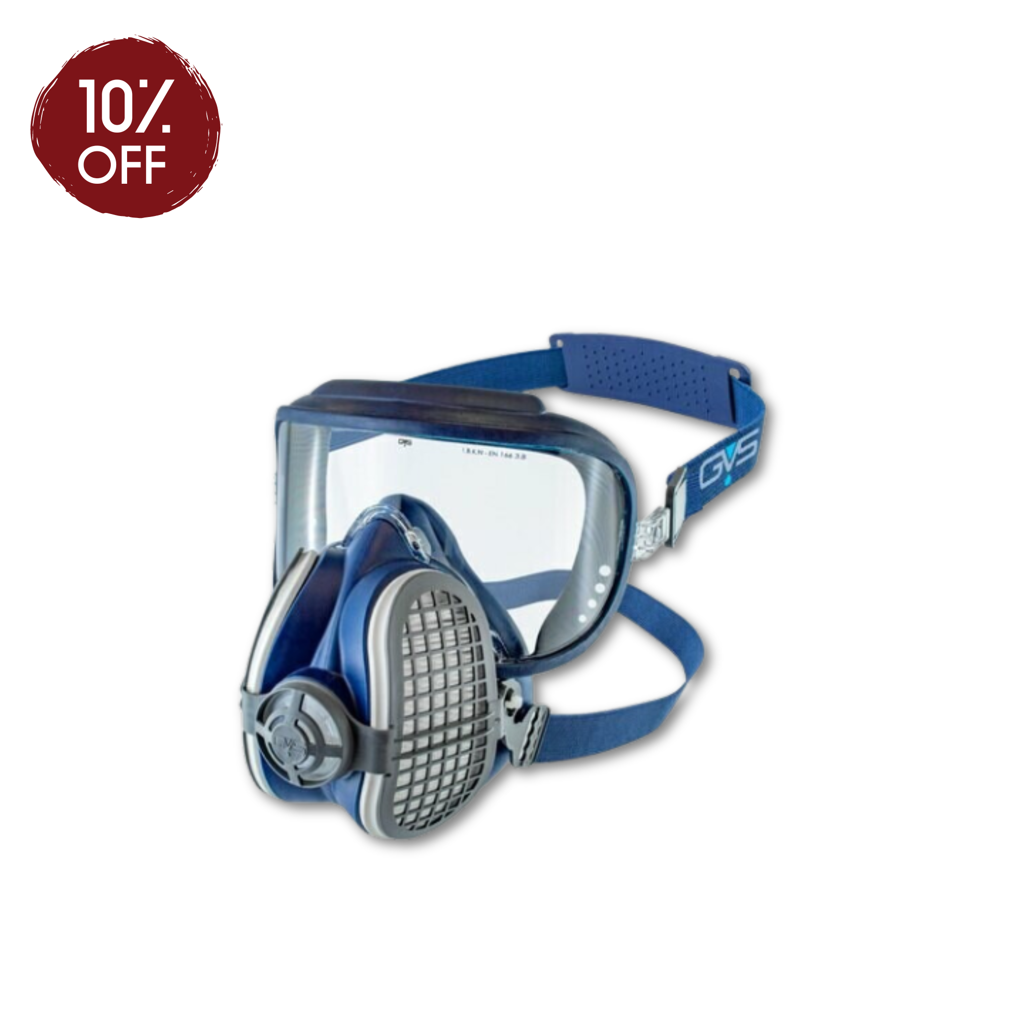 GVS Elipse Integra Full Face Mask Complete with P3 Filters – Spray ...