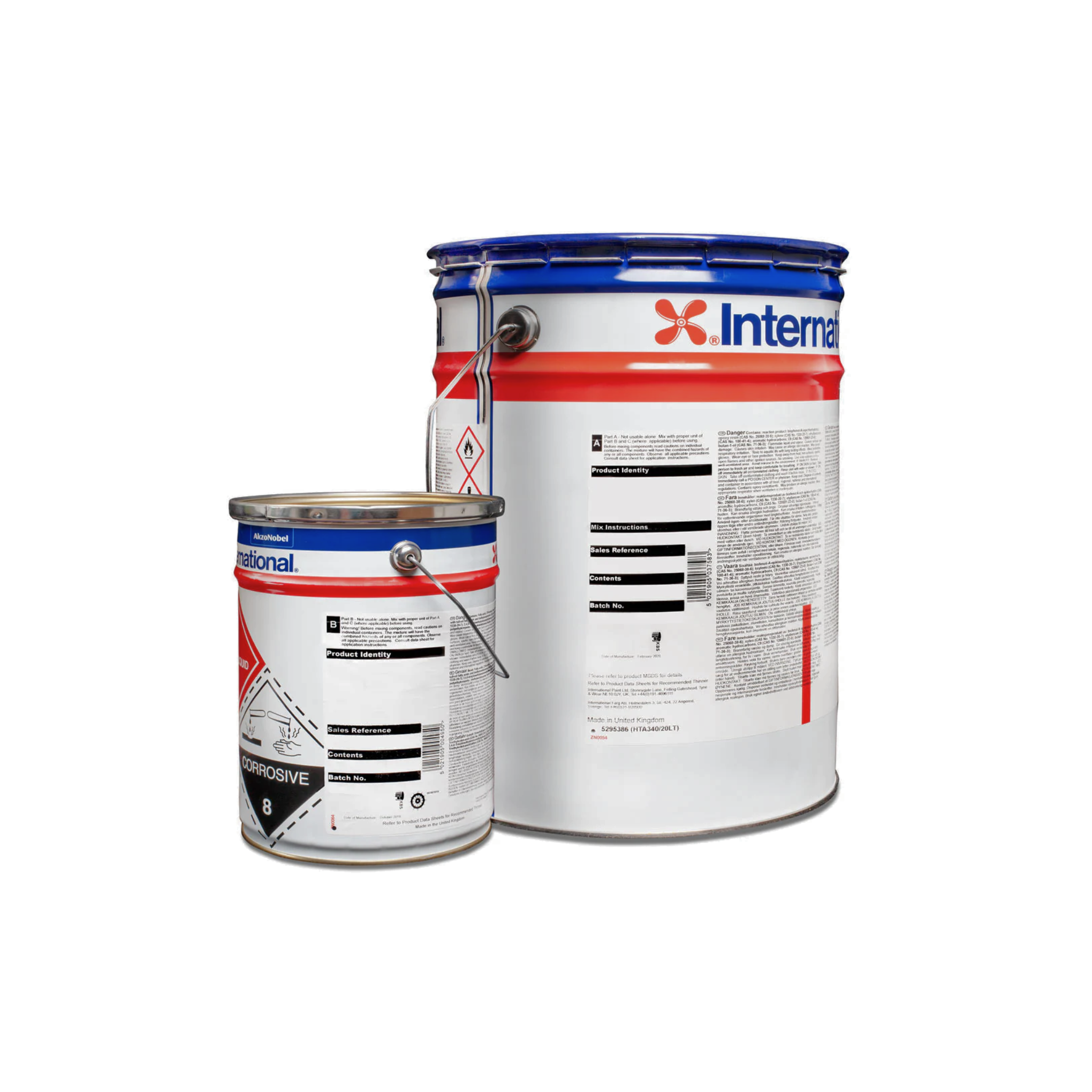 International Intergard 475HS MIO N12 Pastel Grey 20LT – Spray Blast ...