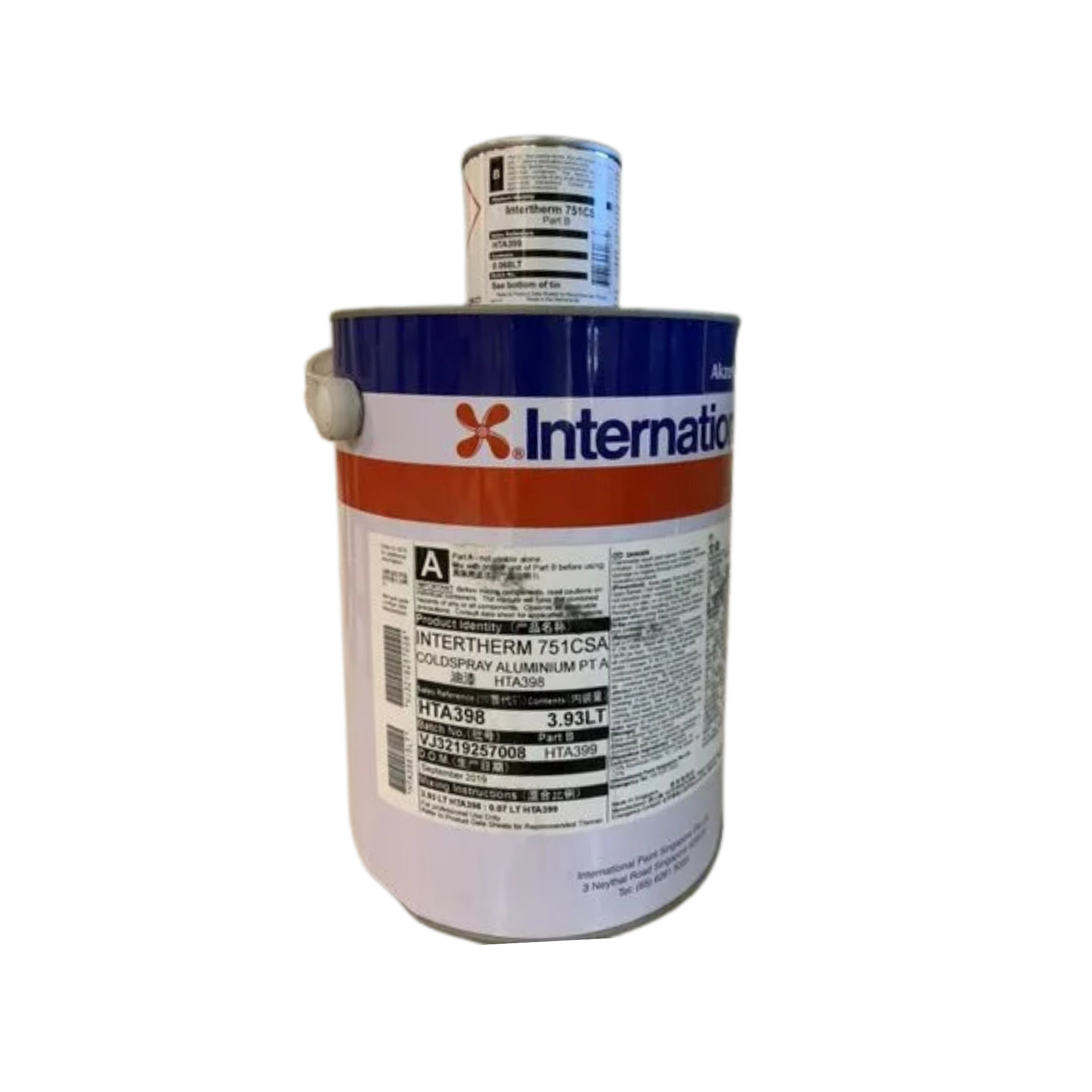 International Intertherm 751CSA Aluminium 4LT – Spray Blast Inspect