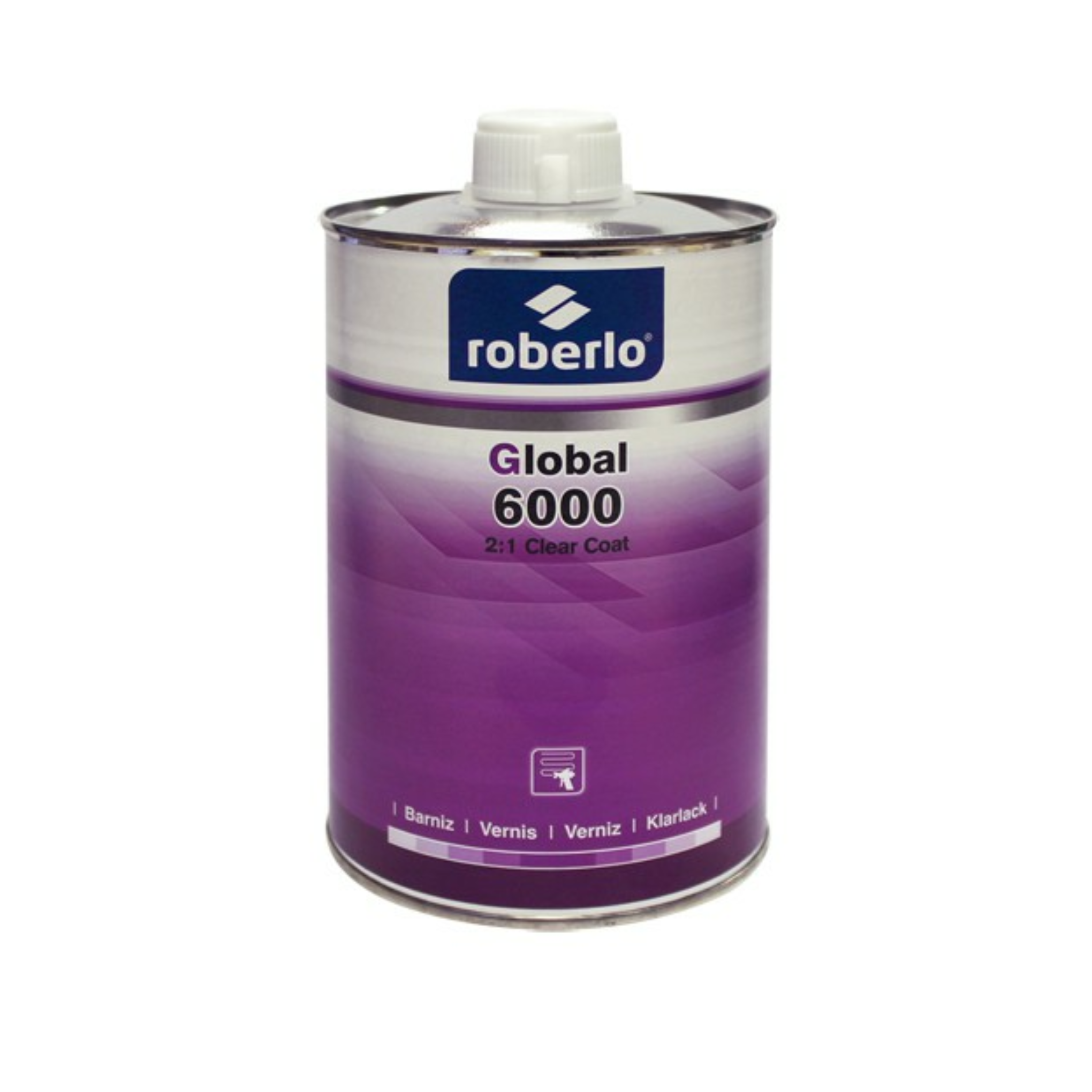 Roberlo Global 6000 MS 2k 2:1 Clear Coat 5L – Spray Blast Inspect