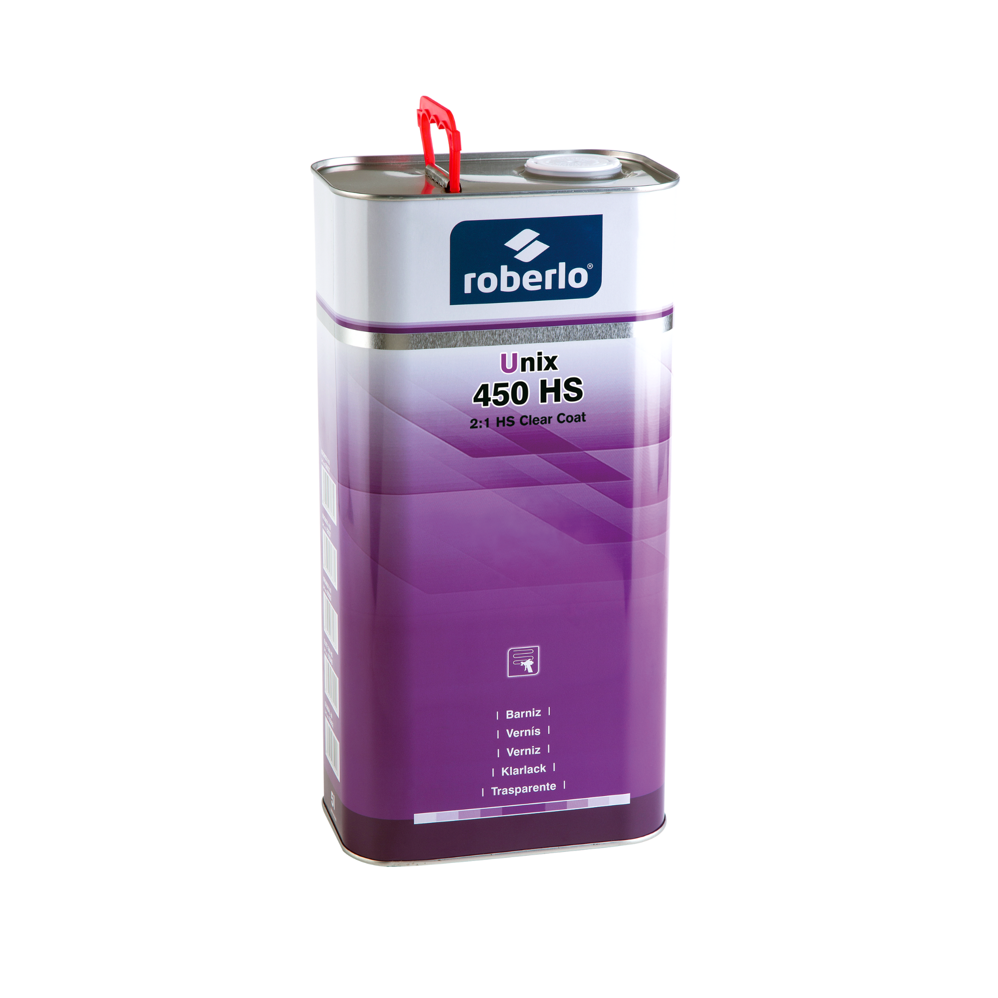 Roberlo Unix 450HS 2:1 2K Clear 5L – Spray Blast Inspect