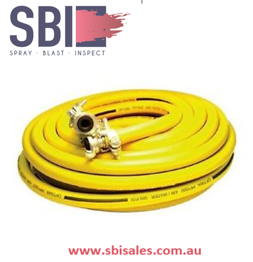 Optima PP1500 Yellow Pneumatic Air Hose Fitted 20mt – Spray Blast Inspect