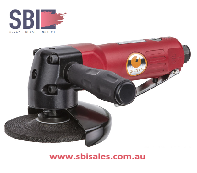 Geiger GP8101 Angle Grinder 4" – Spray Blast Inspect