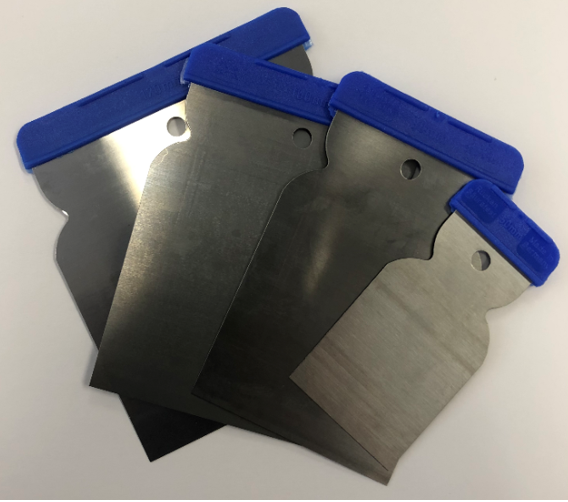 Roberlo Steel Putty Applicators Pk4 – Spray Blast Inspect