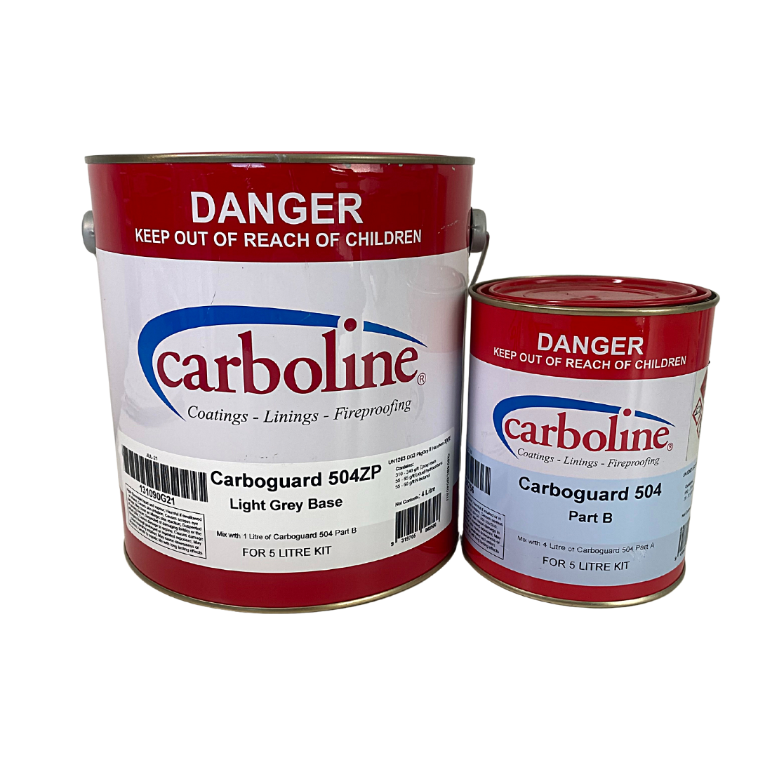 Carboguard 504 Grey Kit – Spray Blast Inspect